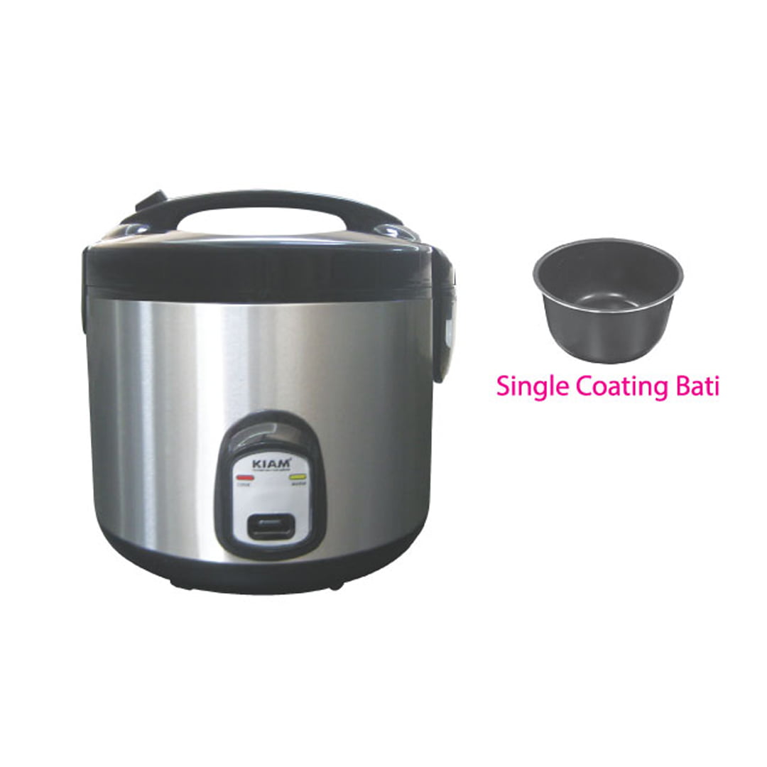KIAM Rice Cooker SS Delux Joint Body – 2.8L DJB-204