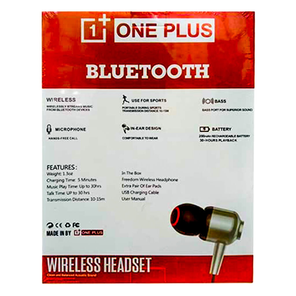 Oneplus bullets pro Neckband Upto 30Hrs - Bluetooth Headphone