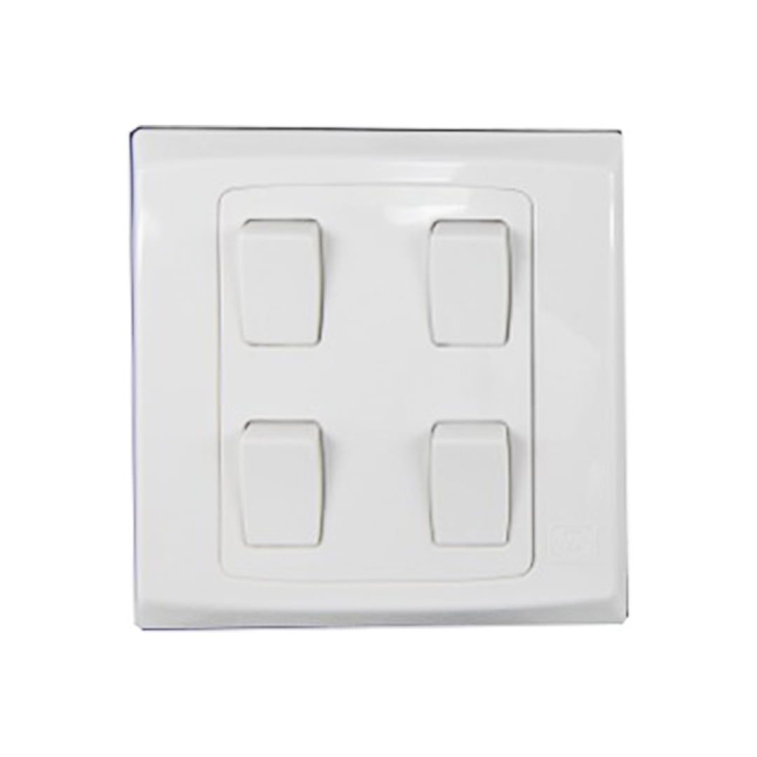 4 Gang 1 Way Switch
