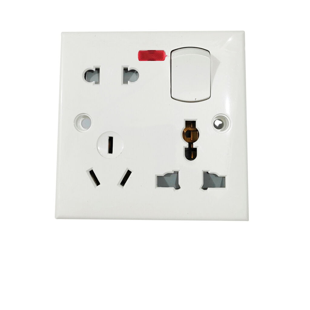 6 Pin Socket With Switch