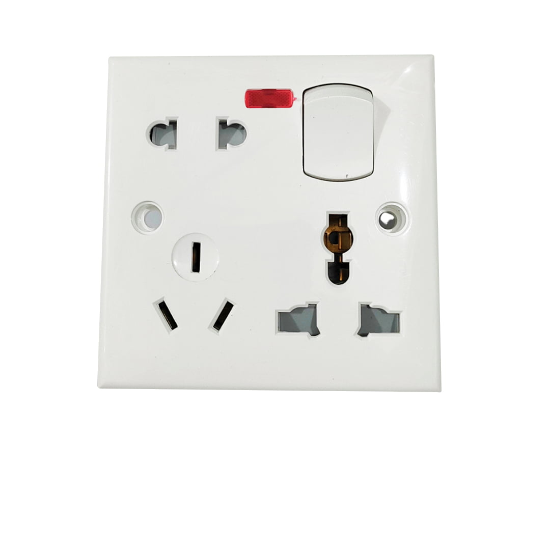 6 Pin Socket With Switch