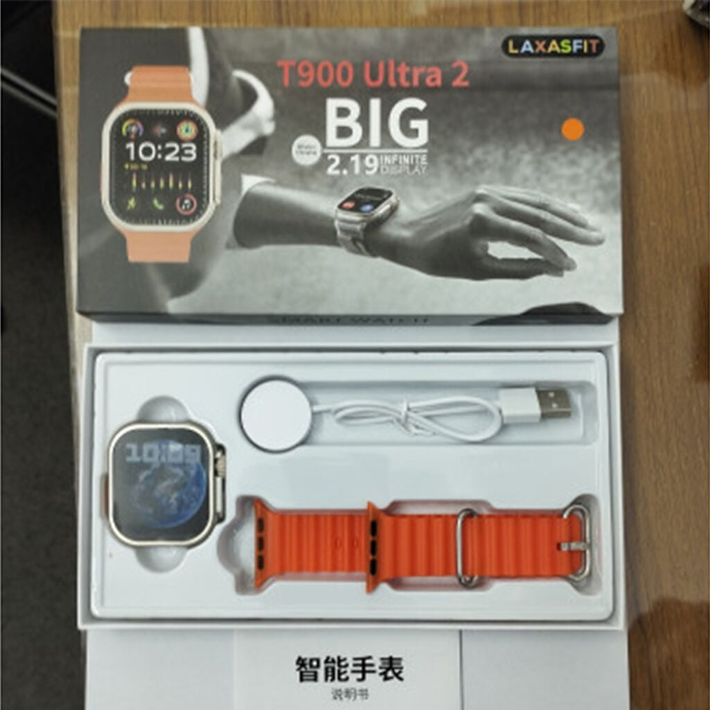 T900 Ultra 2 49mm Big 2.19inch Smartwatch with Wireless Charging