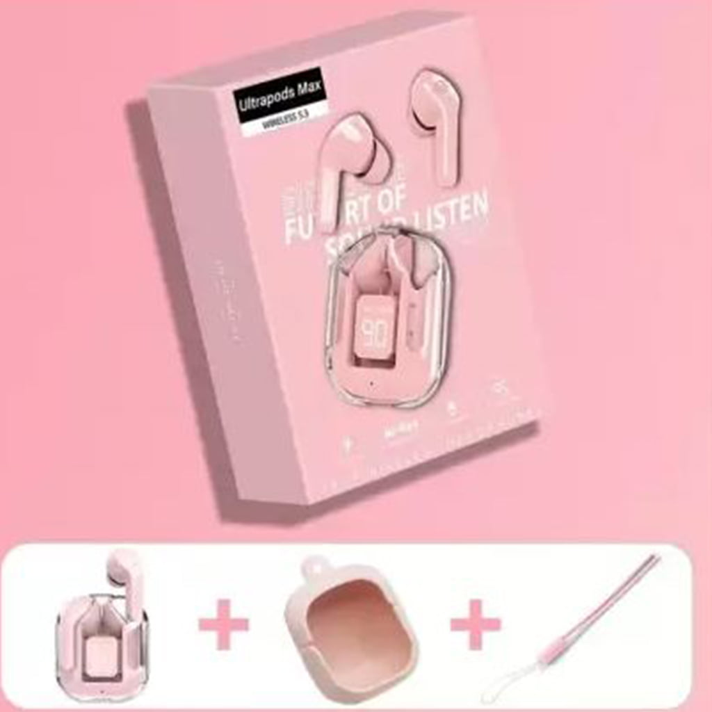 Ultrapods Max True Wireless Earbuds with Display Transparent Design ...