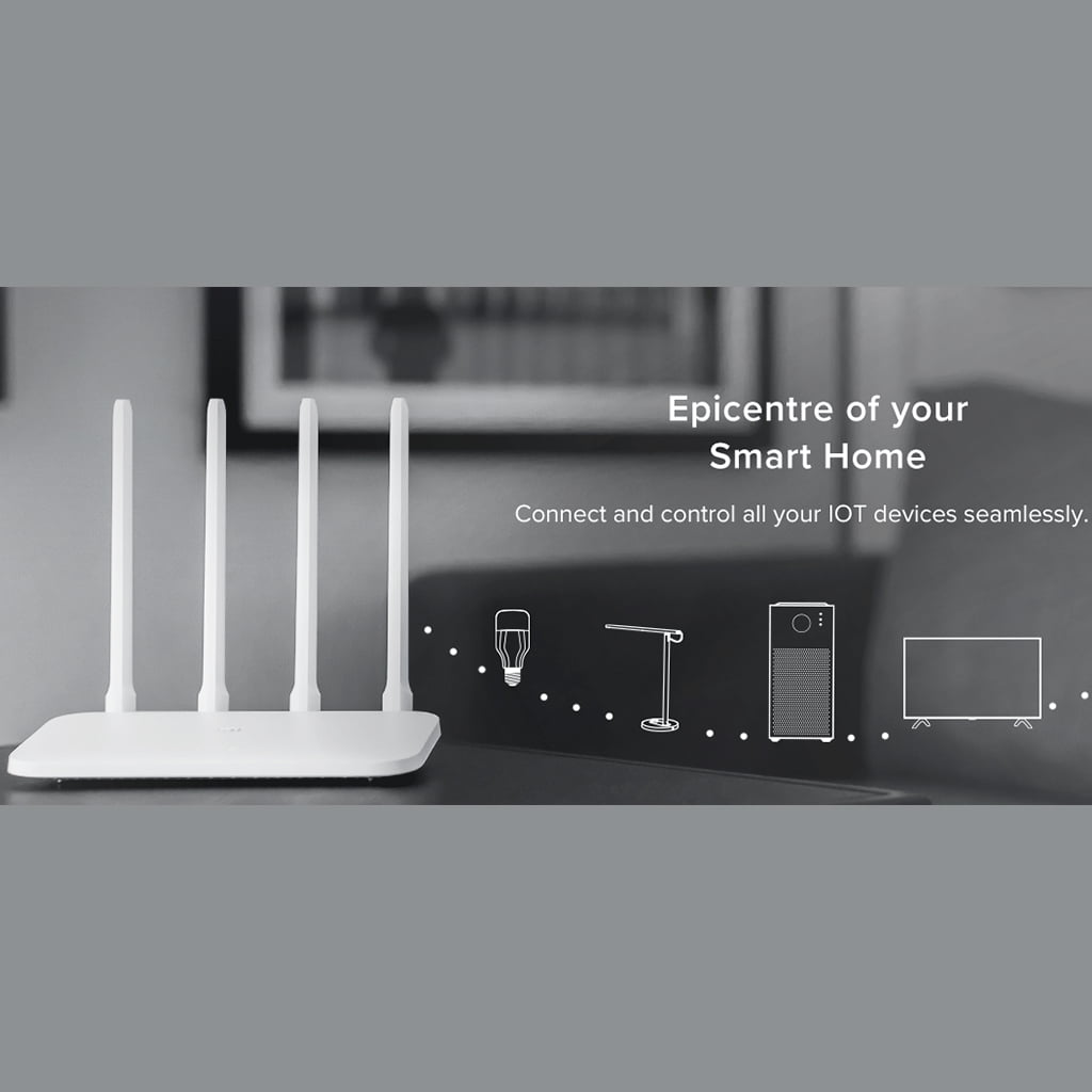 Xiaomi Mi 4C Wireless Router 2.4GHz / 300Mbps / Four Antennas - (Global Version) - OverleMart