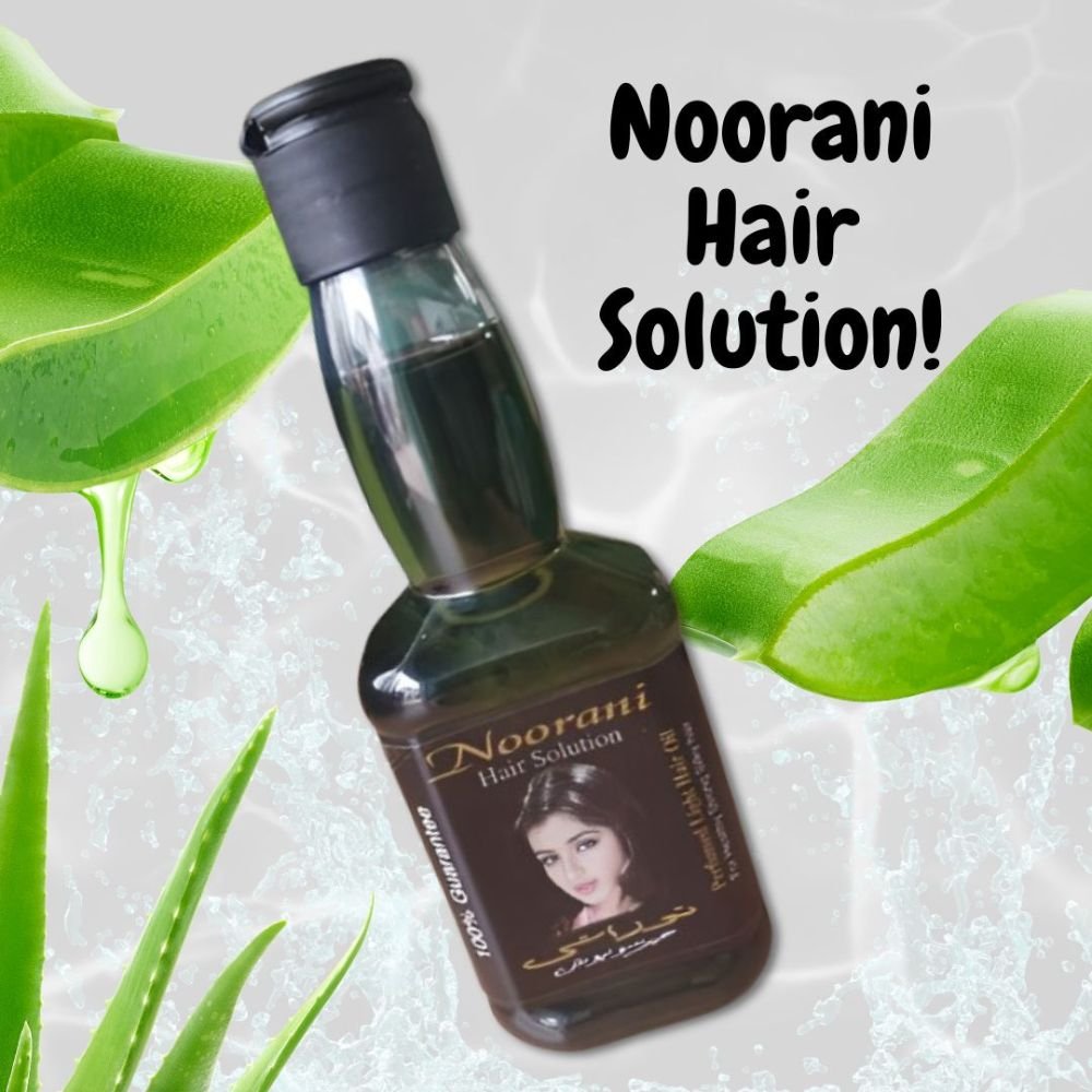 Noorani Hair Solution Oil For Healthy Srtong Silky Hair - OverleMart