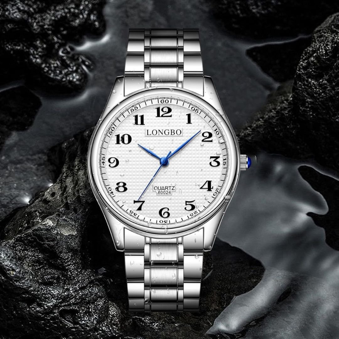 Longbo Fashionable Chain Watch For men - OverleMart