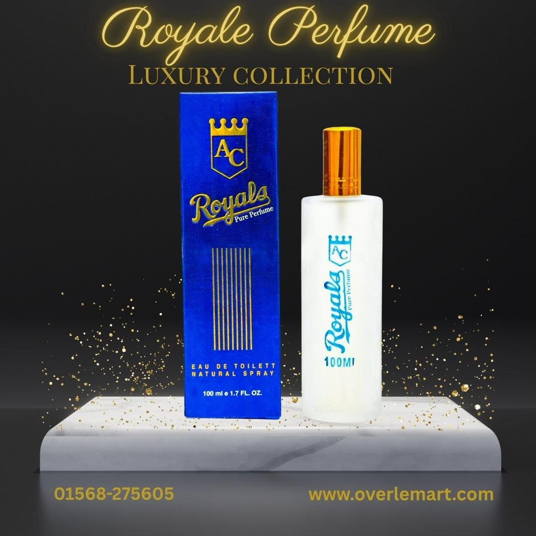 AC Royals Pure Perfume – Eau De Parfum Natural Spray - OverleMart